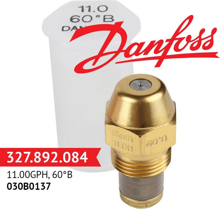 Топливная форсунка Danfoss 11.00GPH,60В 030B0137