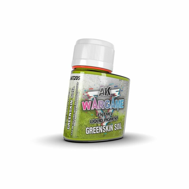 Краска для моделирования AK Interactive - Greenskin Soil 35ml