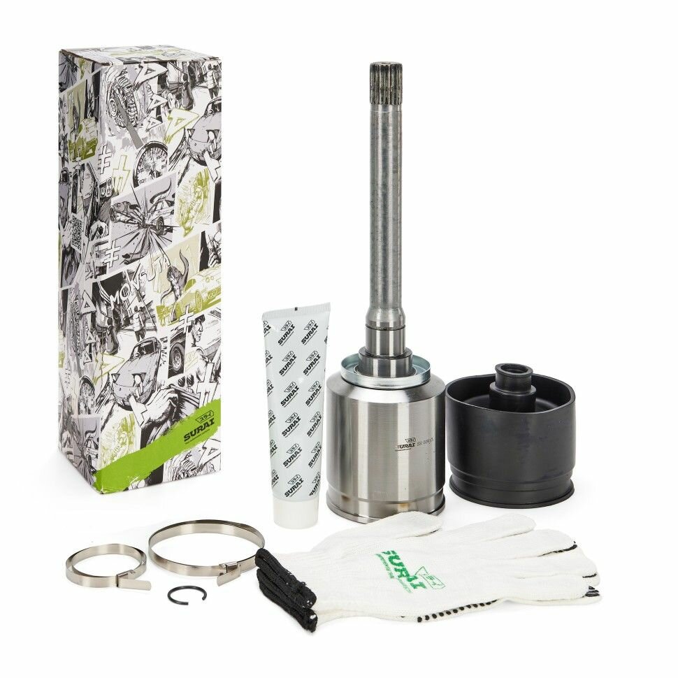 Шрус внутренний триподный правый, комплект SURAI для Лада 2121 SR 00917 (аналог 21210221505686)