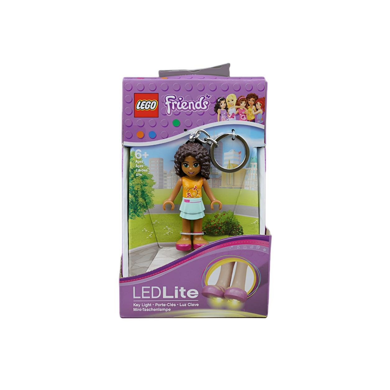 Брелок с подсветкой LEGO Friends Andrea, конструктор 0 300 деталей LE KE22A 526996192