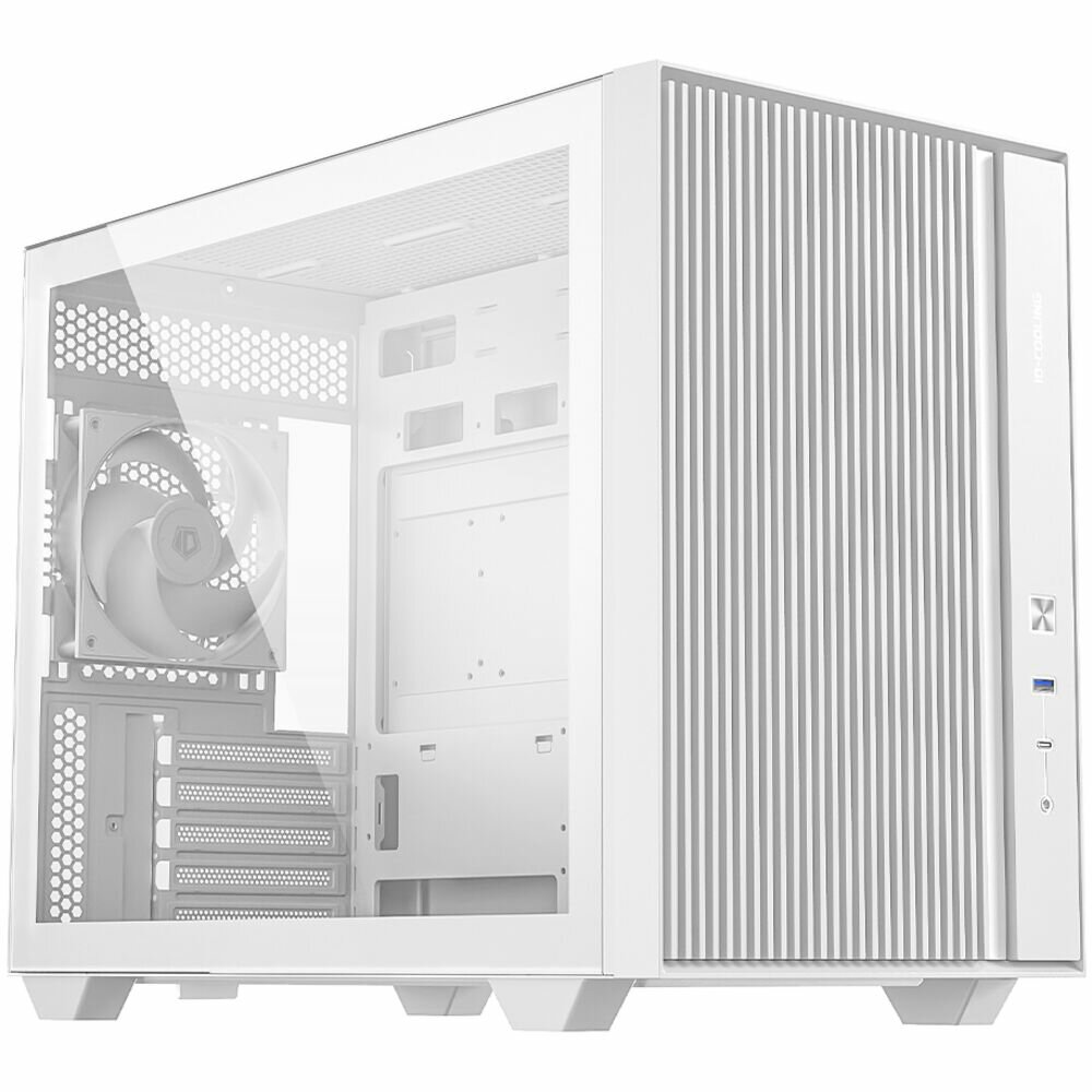 Корпус MicroATX Miditower ID-Cooling Flow 500 Air Wh White