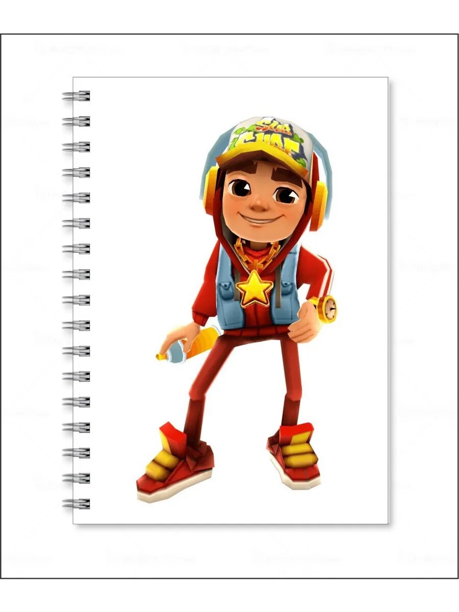 Тетрадь Subway Surfers