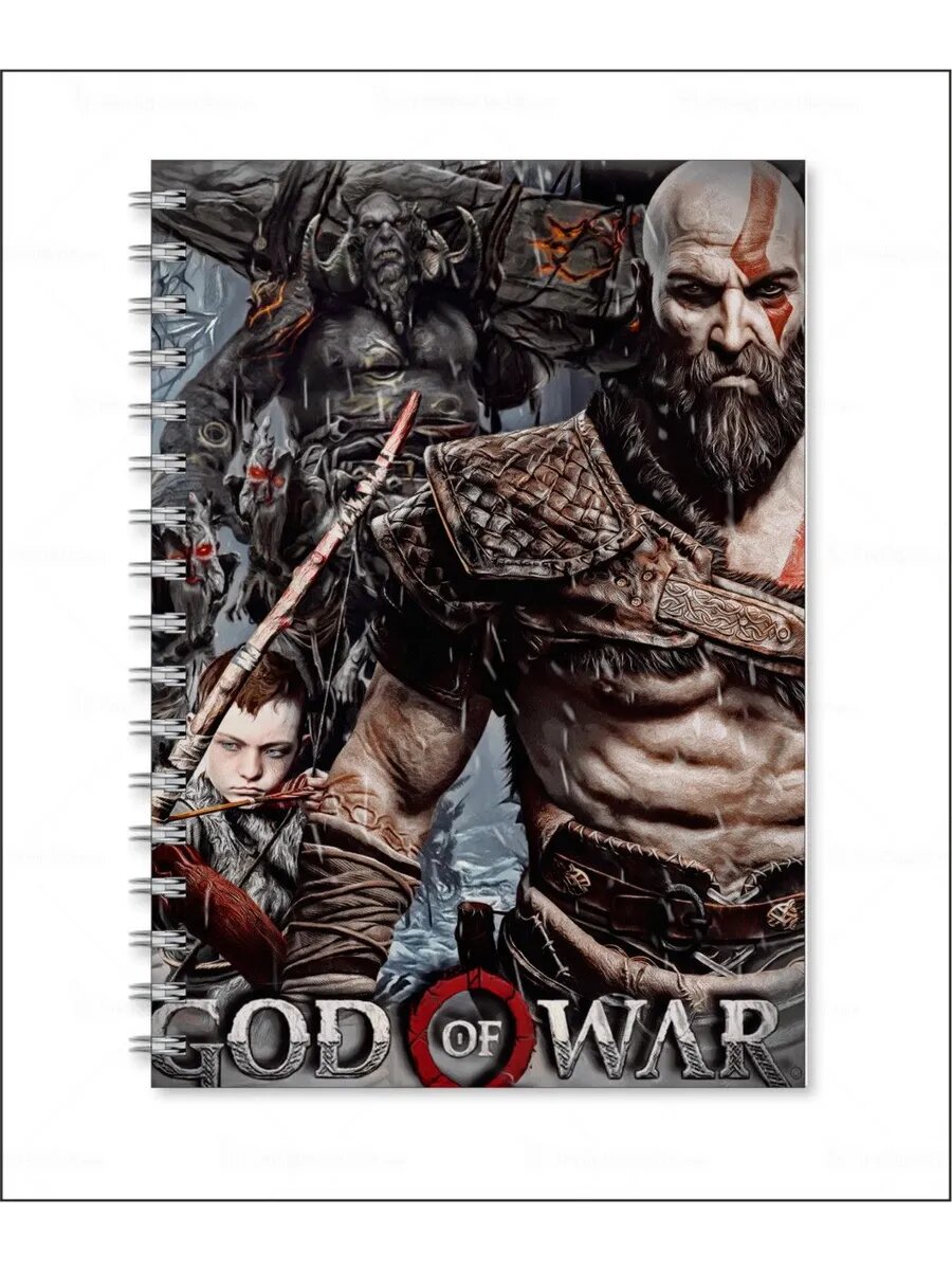 Тетрадь God of War - Бог войны