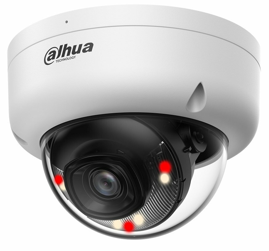 Dahua DH-IPC-HDBW1839E1P-A-IL-0360B-S6 8Мп 3,6мм уличная IP-видеокамера SmartDualLight, обнаружение людей, ИК 30м, LED 30м, IP67