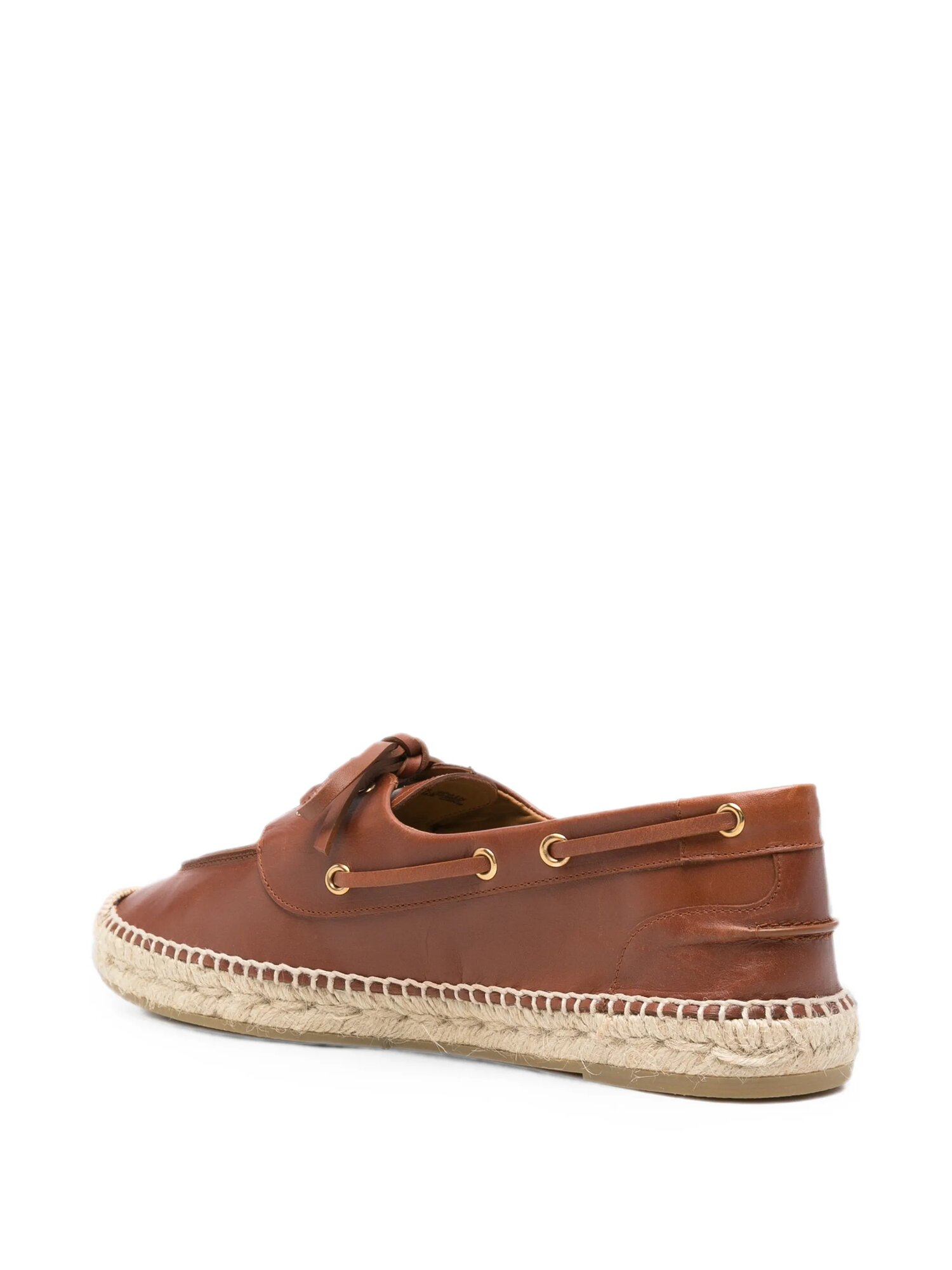 Эспадрильи Bally Leather espadrille, размер 41, коричневый — фото 1