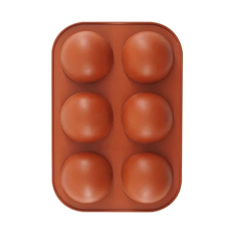 Форма для шоколада, 6 яч, 1 шт