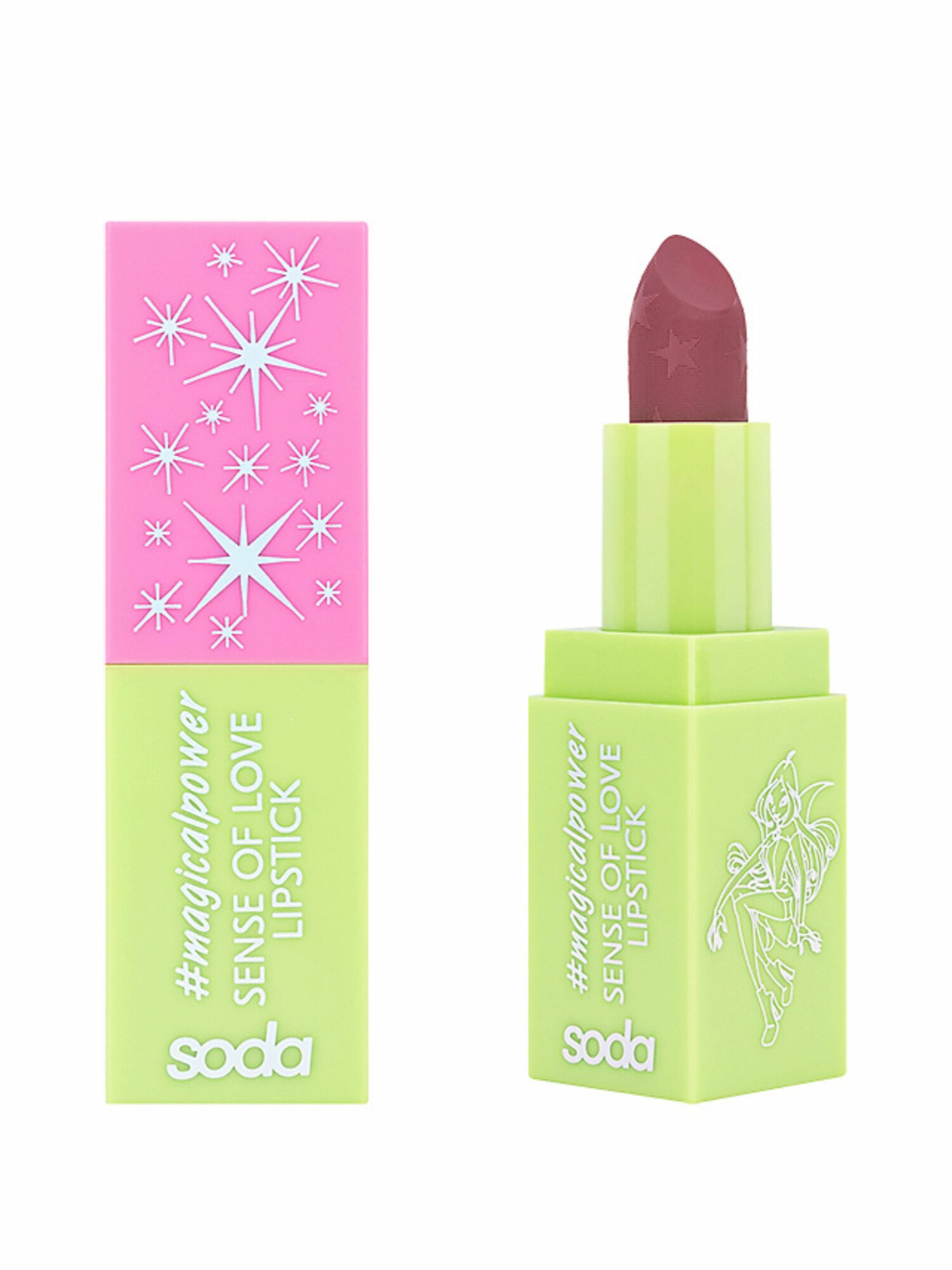 SODA Помада для губ Sense Of Love #magicalpower. Коллекция Winx