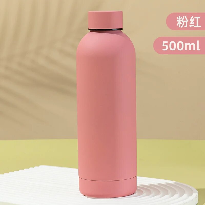 WESONT Термокружка из нержавеющей стали 500 мл Розовый, 500ml, .