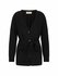 Кардиган Valentino Cable-knit belted cardigan, размер 42