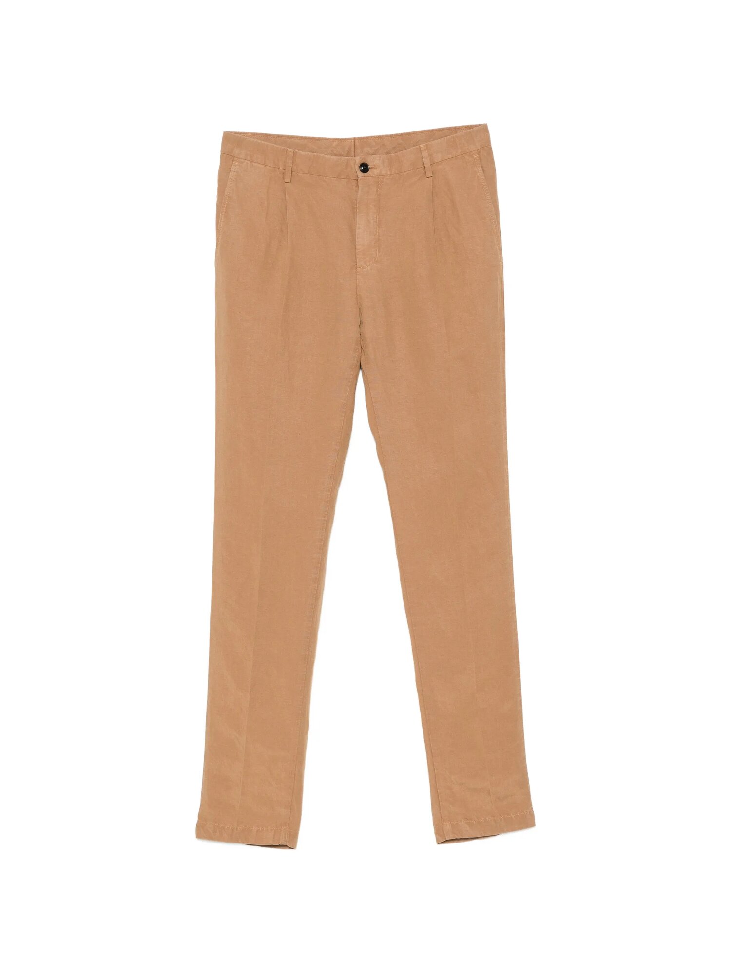 Брюки Pleated-front slim-fit chinos