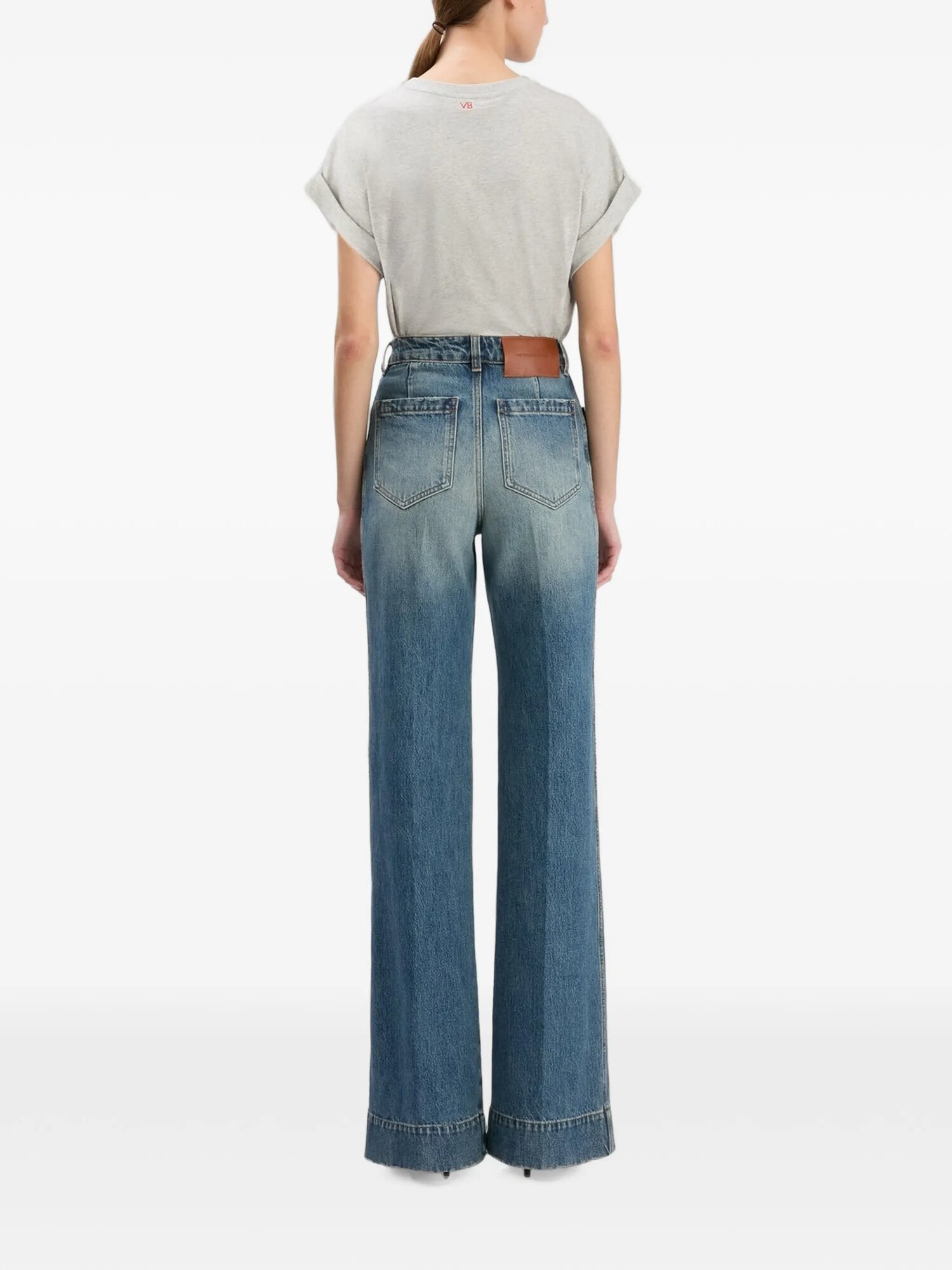 Джинсы Victoria Beckham Alina patch-pocket jeans, размер 12 — фото 1