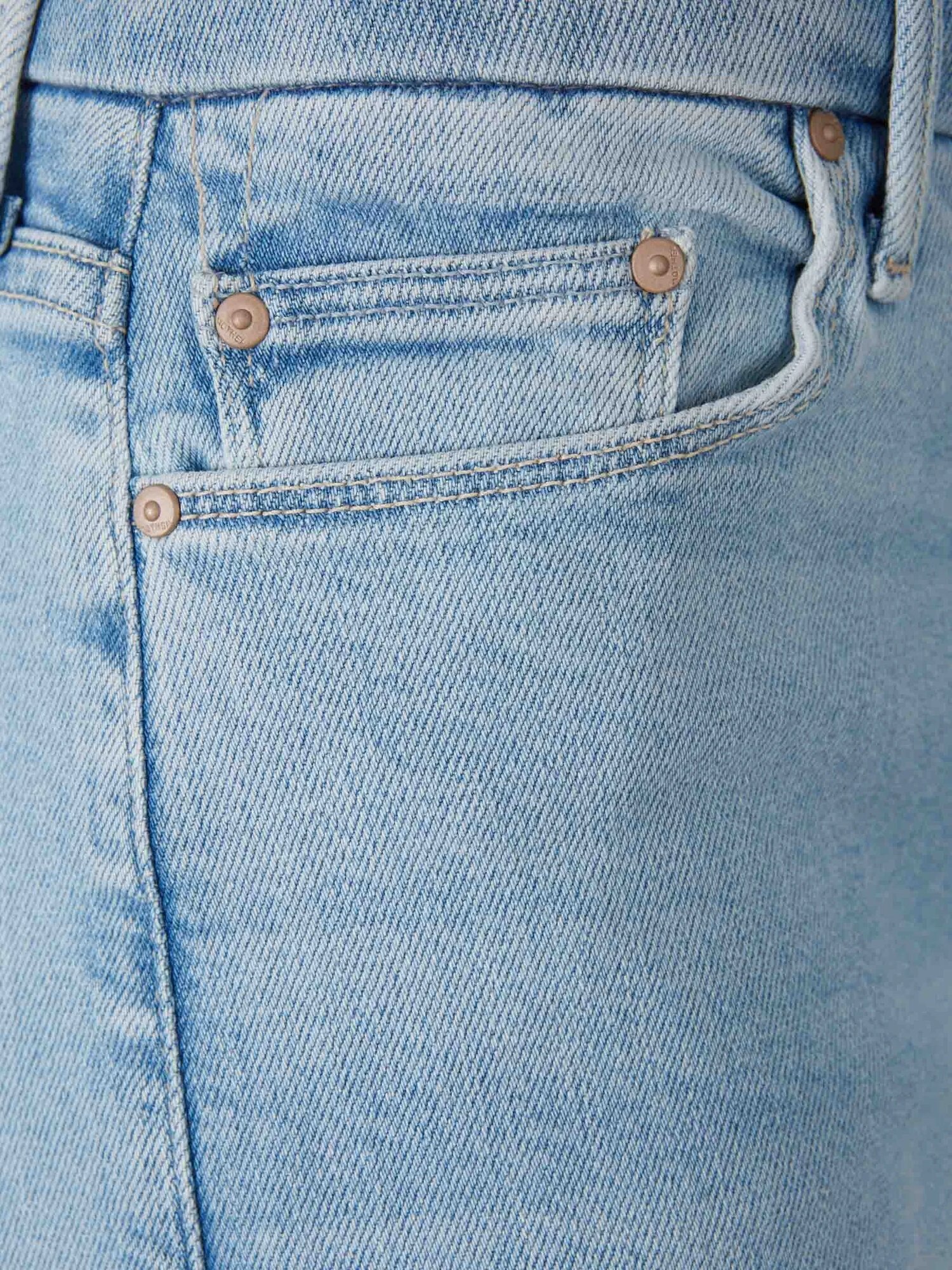 Джинсы Mother The Roller Sneak jeans, размер 28, синий — фото 1