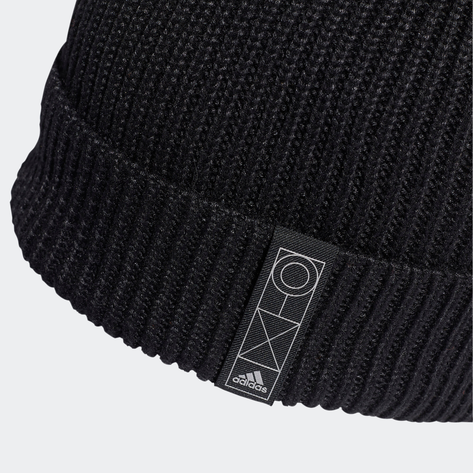Шапка-бини adidas для мужчин, размер OSFM, черный — фото 1