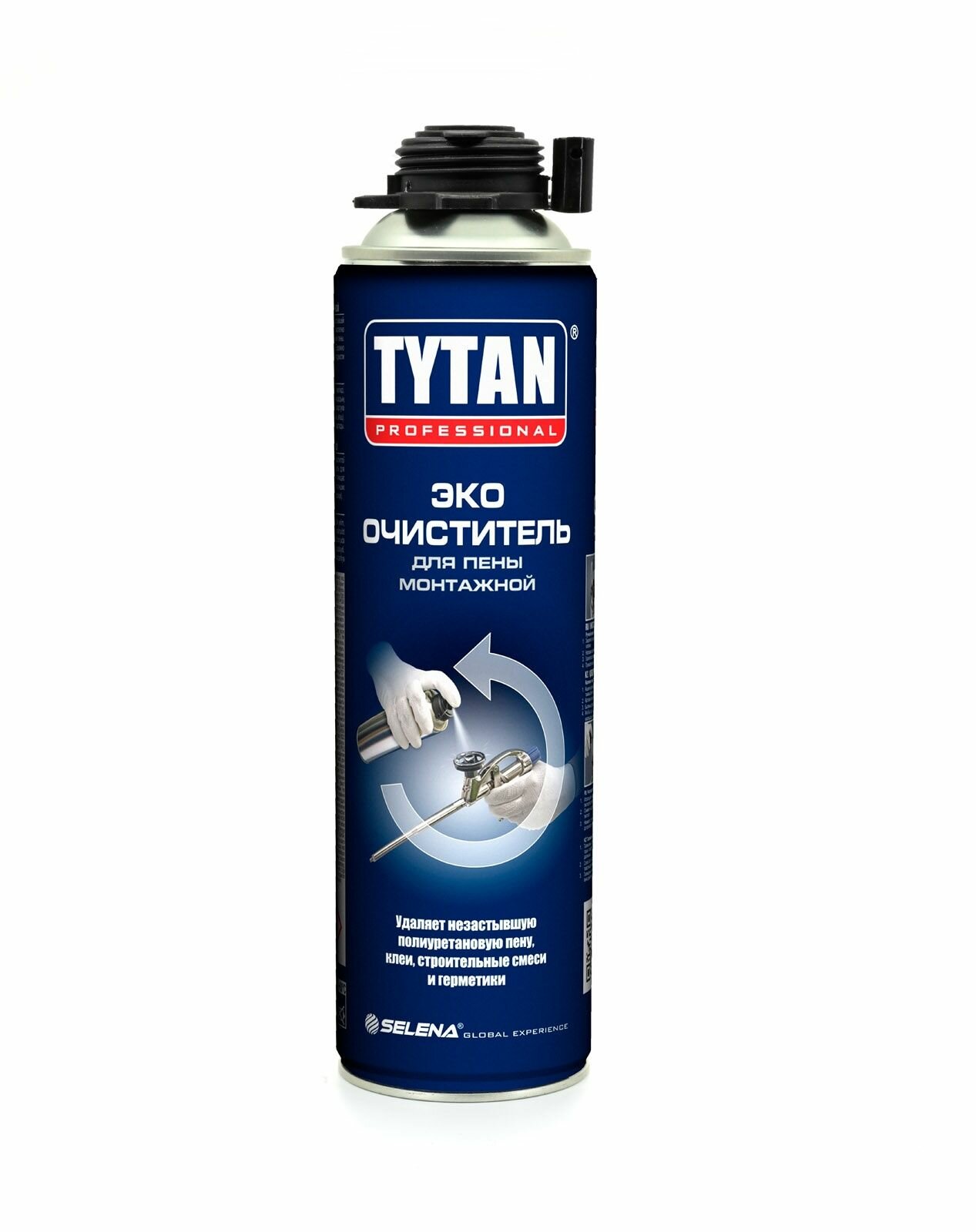 Очиститель для монтажной пены Tytan Professional ЭКО 500 мл