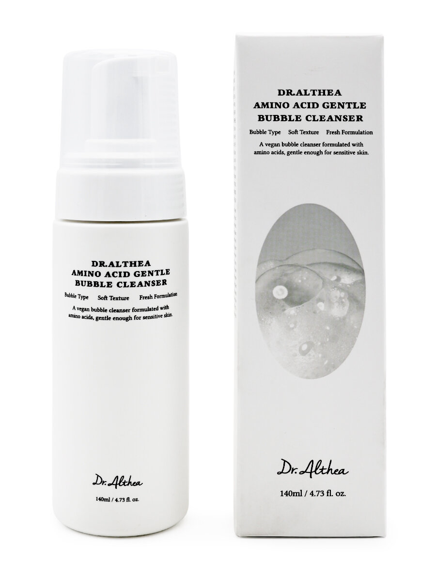 Dr. Althea Мягкая очищающая пенка для лица с аминокислотами Amino Acid Gentle Bubble Cleanser, 140 мл