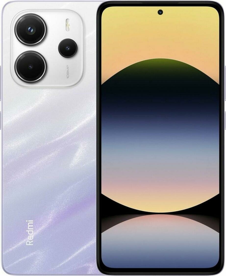 Смартфон Xiaomi Redmi Note 14, 8/256Gb NFC, Mist Purple (Фиолетовый)