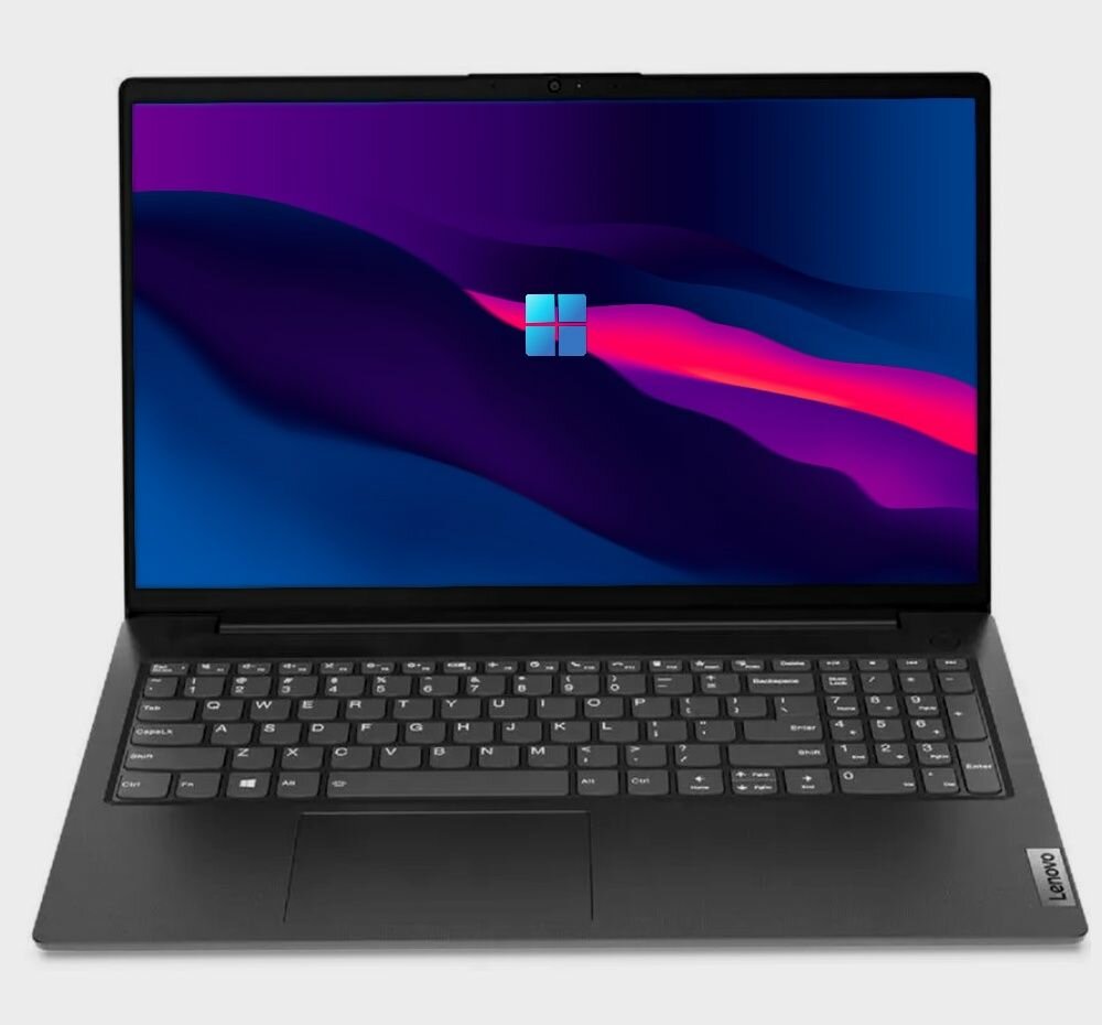 Ноутбук Lenovo Intel Celeron 2,6ГГц 2 ядер. 15,6' 1920x1080 Intel UHD Graphics Windows 11 Pro Русская раскладка
