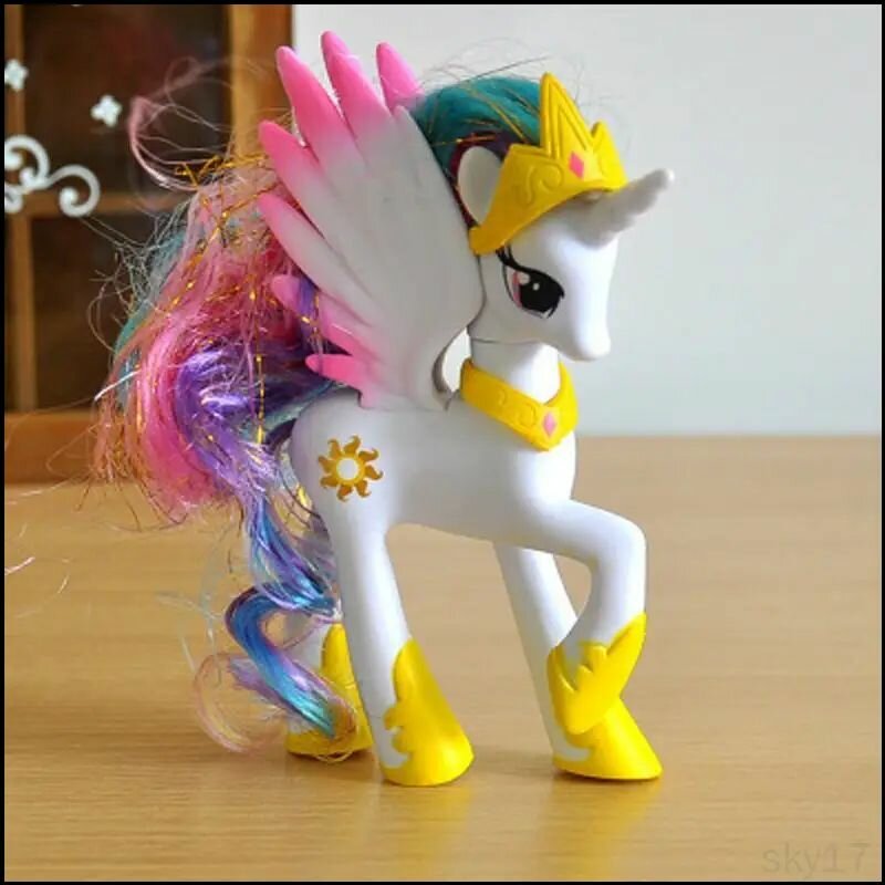 Аниме фигурки май литл пони Принцесса Селестия единорогом для девочек / my Little pony 14cm