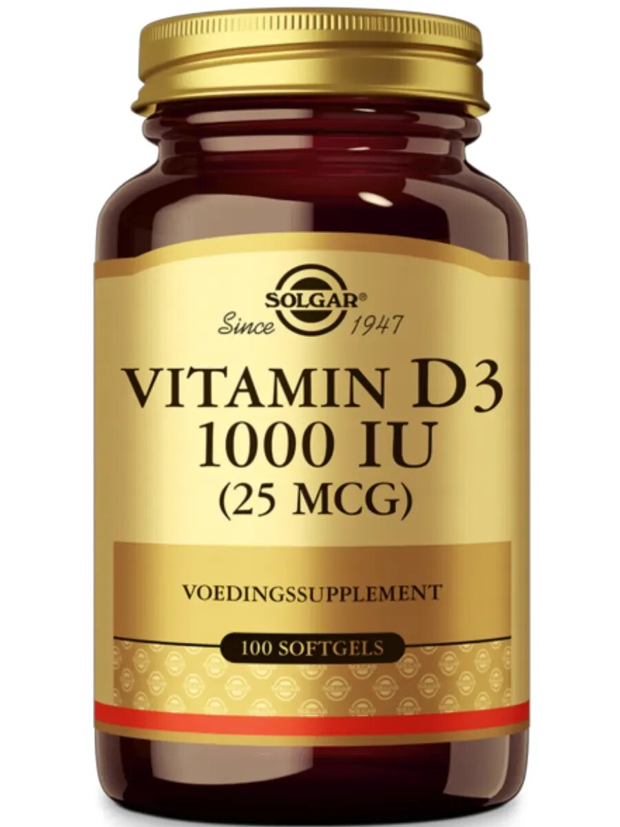 Витамин D3 (Cholecalciferol) 25 мкг 250 капсул