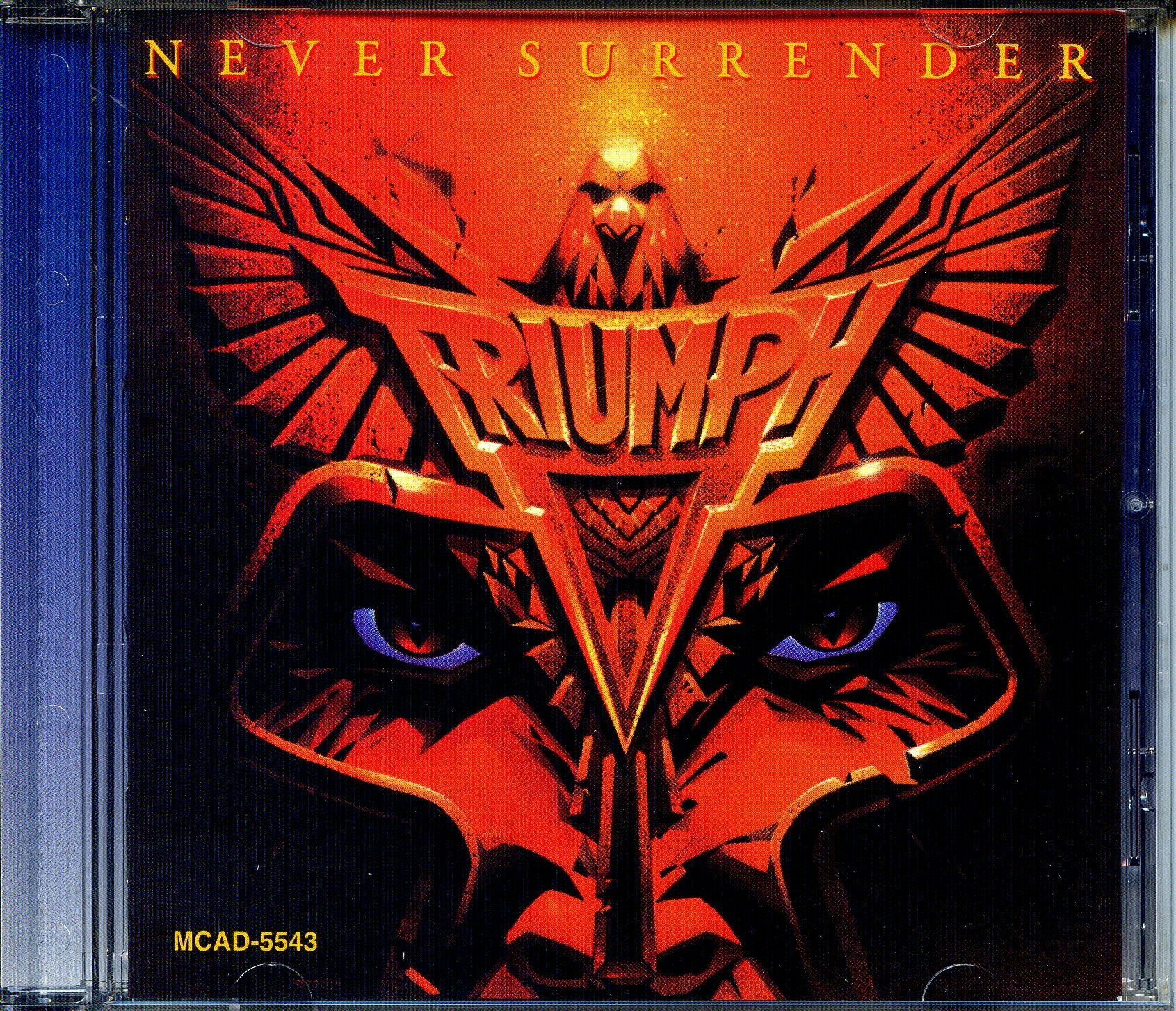 TRIUMPH - Never Surrender 1982 г. Компакт диск