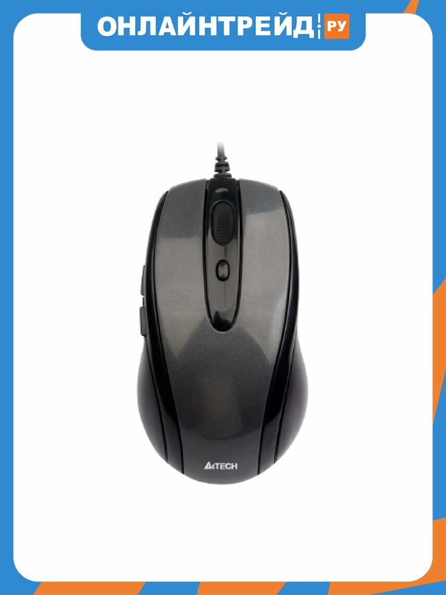 Мышь A4TECH N-708X-1 USB (Grey)