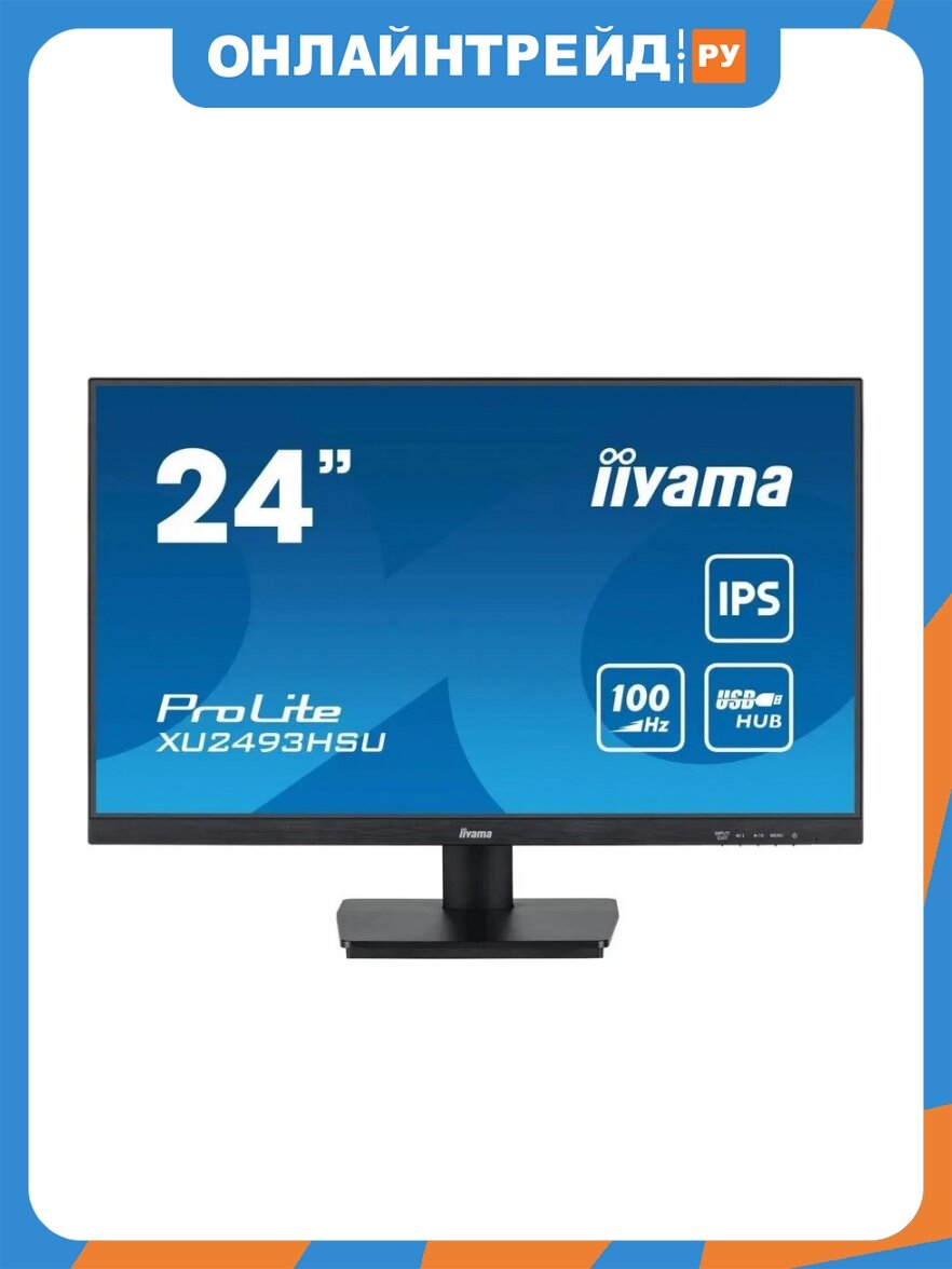Монитор Iiyama ProLite XU2493HSU-B7 23.8" черный