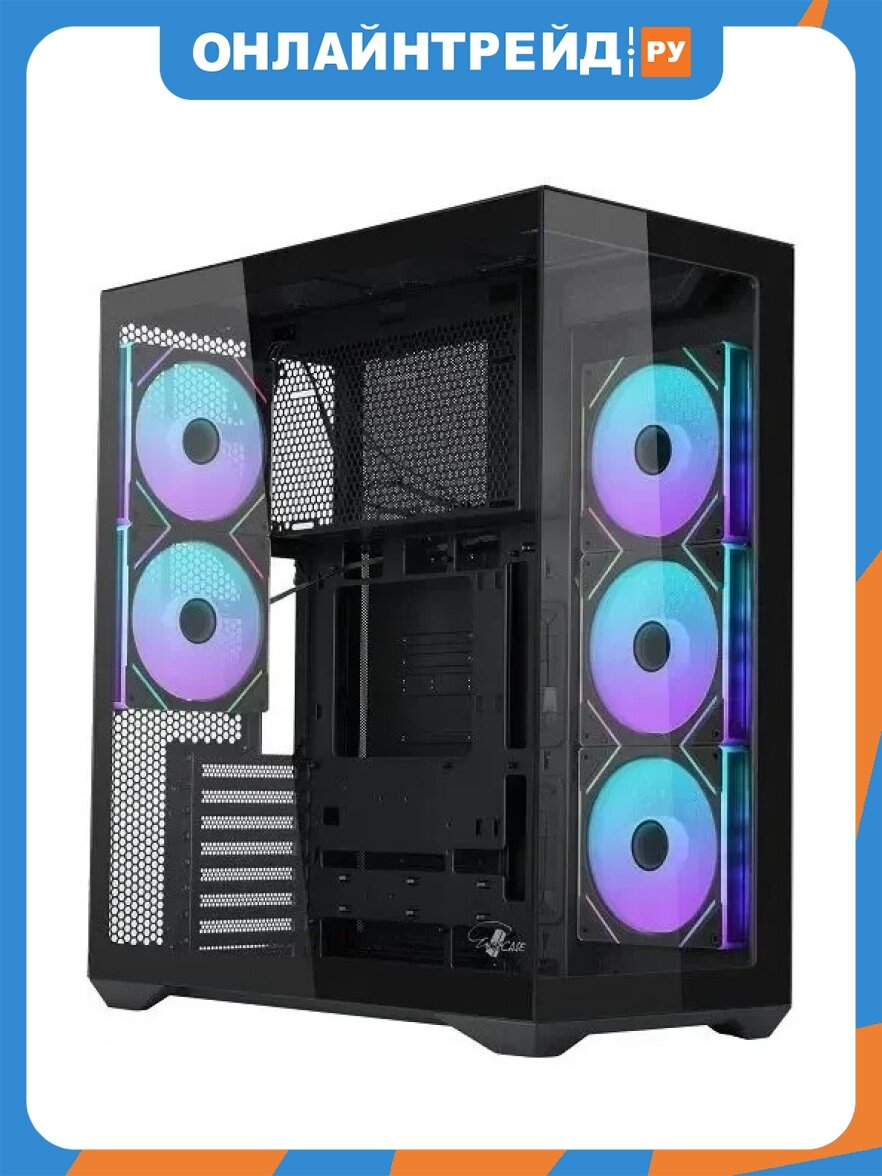 Корпус Eurocase M4801, черный