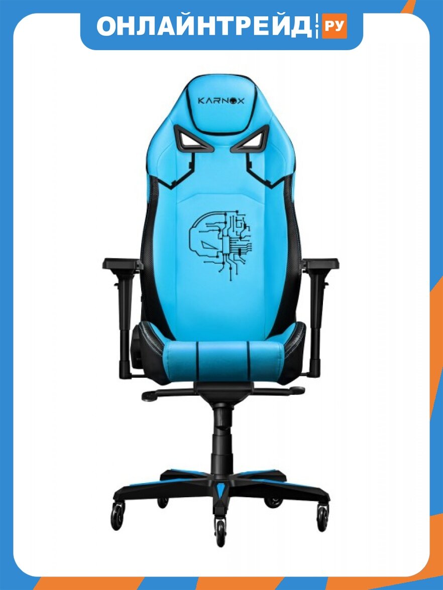 Кресло геймерское Karnox GLADIATOR Cybot Edition, SCI-FI BLUE