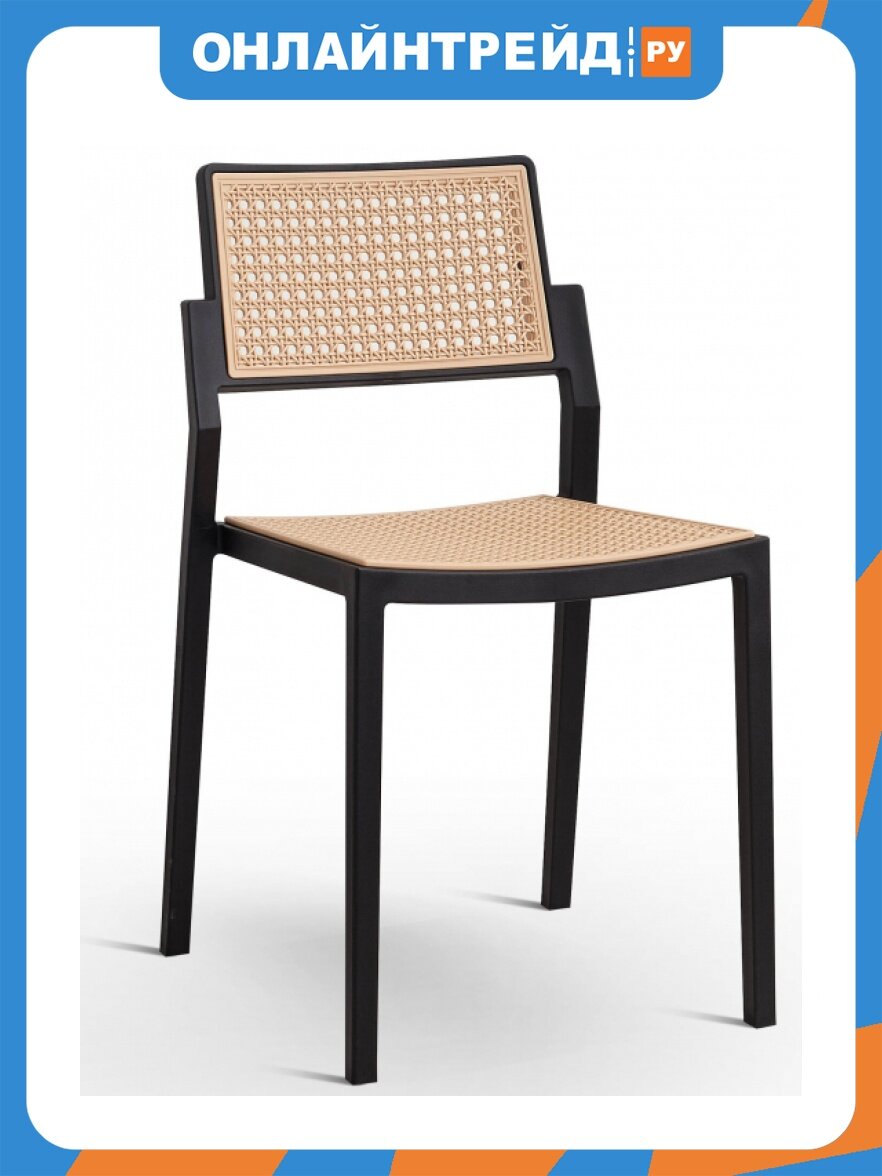 Стул пластиковый Stool Group Milto черный