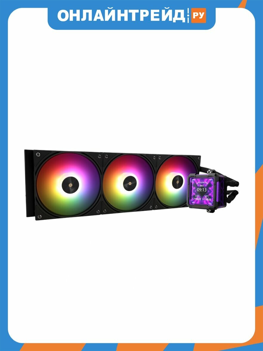 СВО для процессора Thermalright Frozen Warframe PRO 360 BLACK ARGB (F-WFRAME-PRO-360-BL-ARGB)