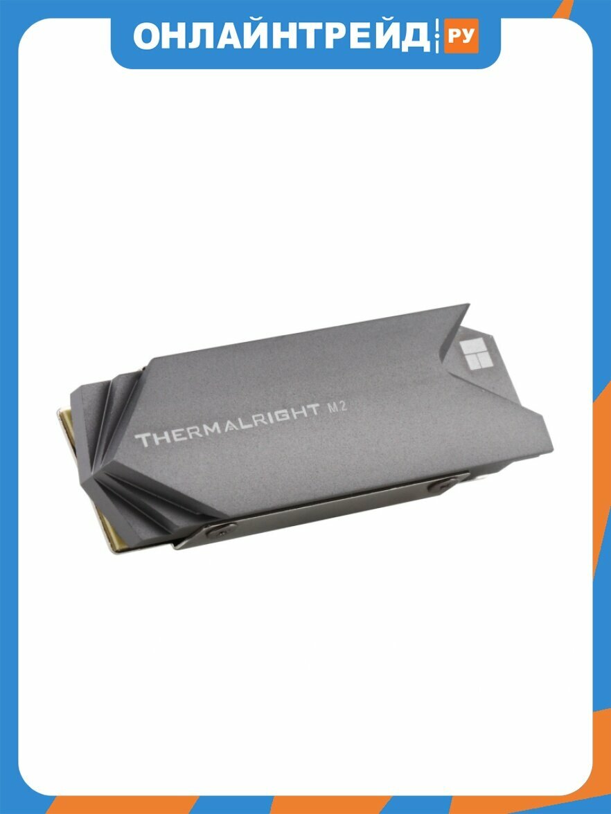 Радиатор для M.2 SSD Thermalright 2280, 75x23х12 мм, серый TR-M.2-2280