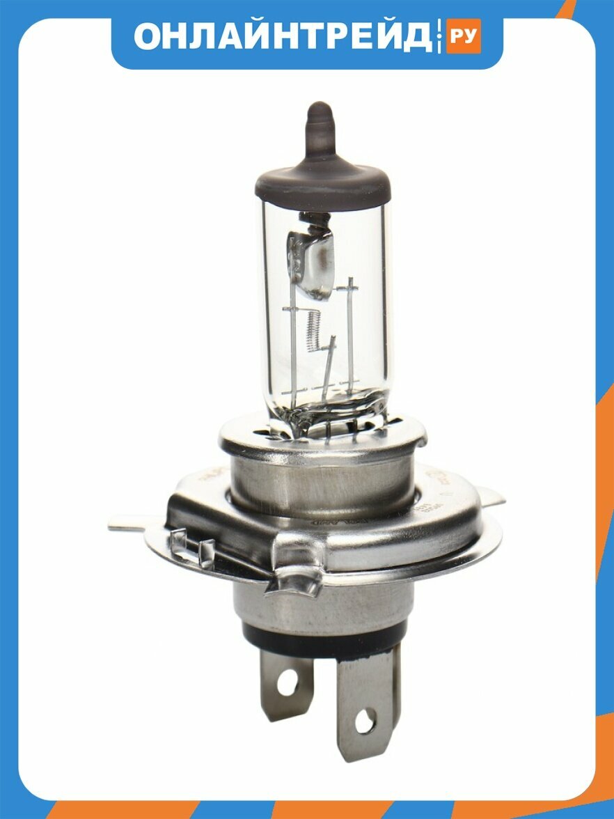 Лампа автомобильная Philips ProQ H4 60/55W P43t-38 12V, 1шт, 12342PROQC1