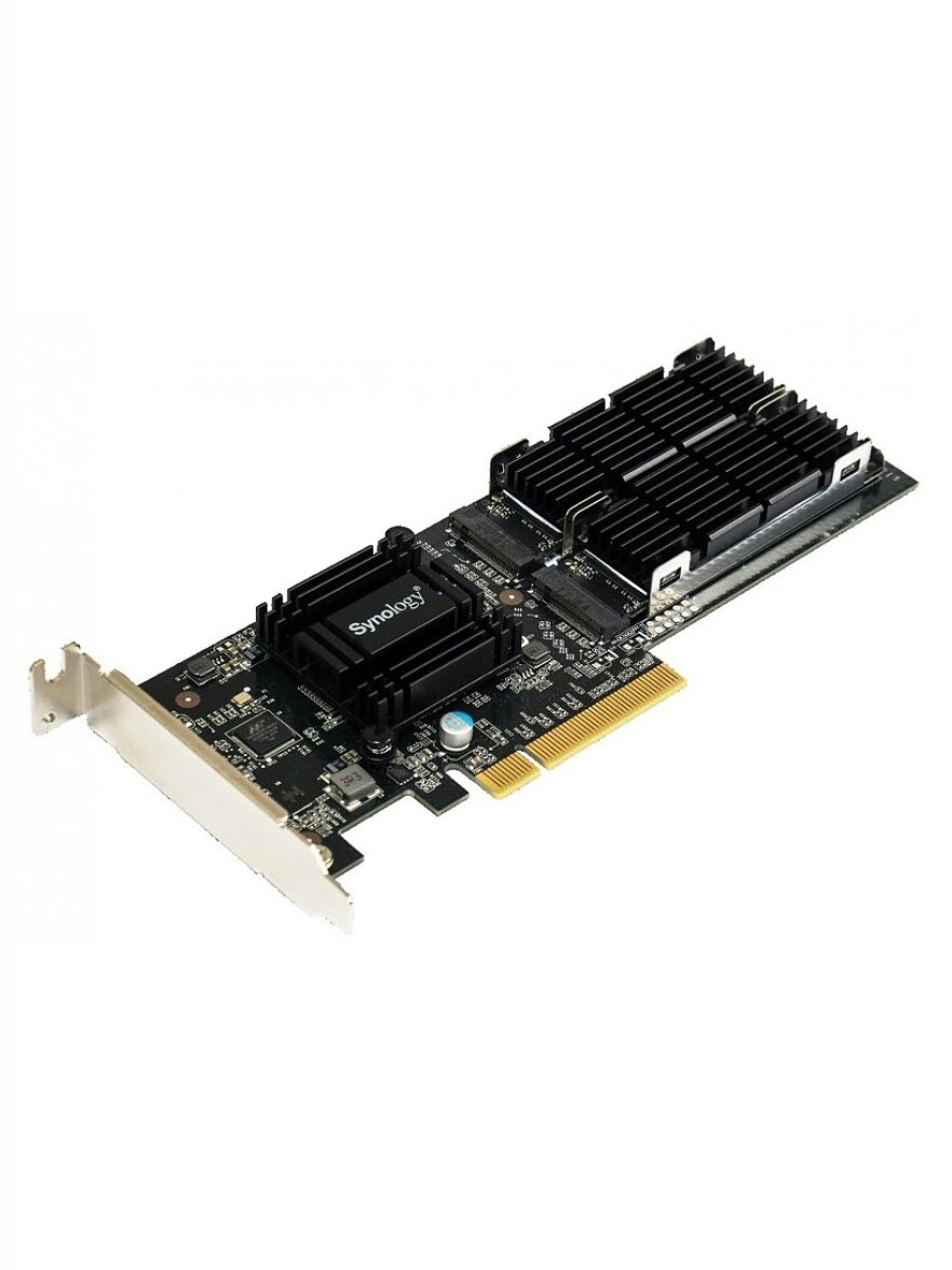 Плата адаптера SSD Synology M2D18 со слотами M.2 SSD