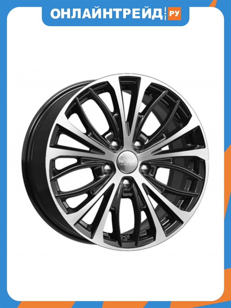 Диск K&k КС873 7.5x17/5x114.3 D67.1 ET46 алмаз чёрный