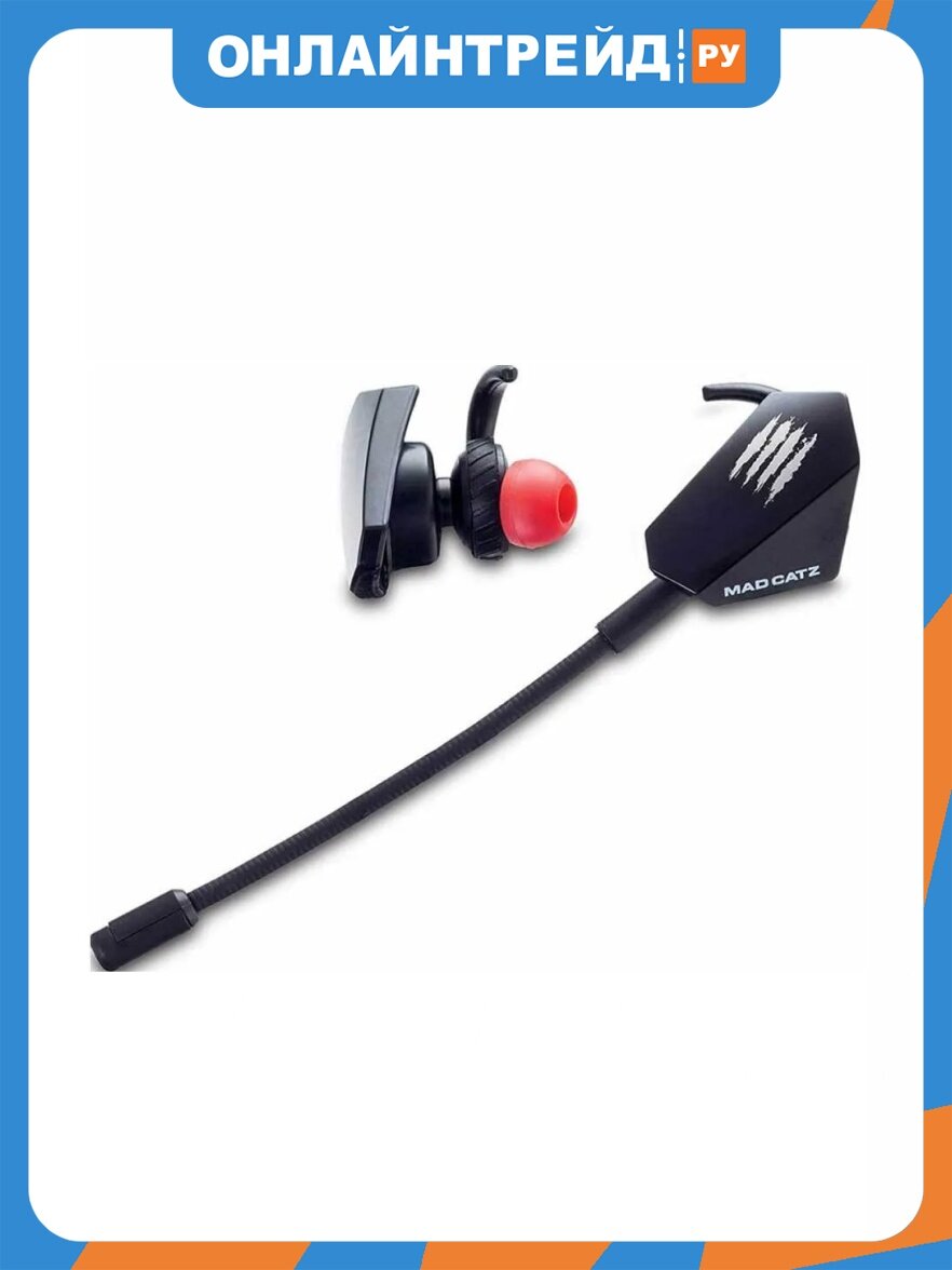 Игровые наушники Madcatz Mad Catz E.S. PRO+ BL, проводные (USB), черный