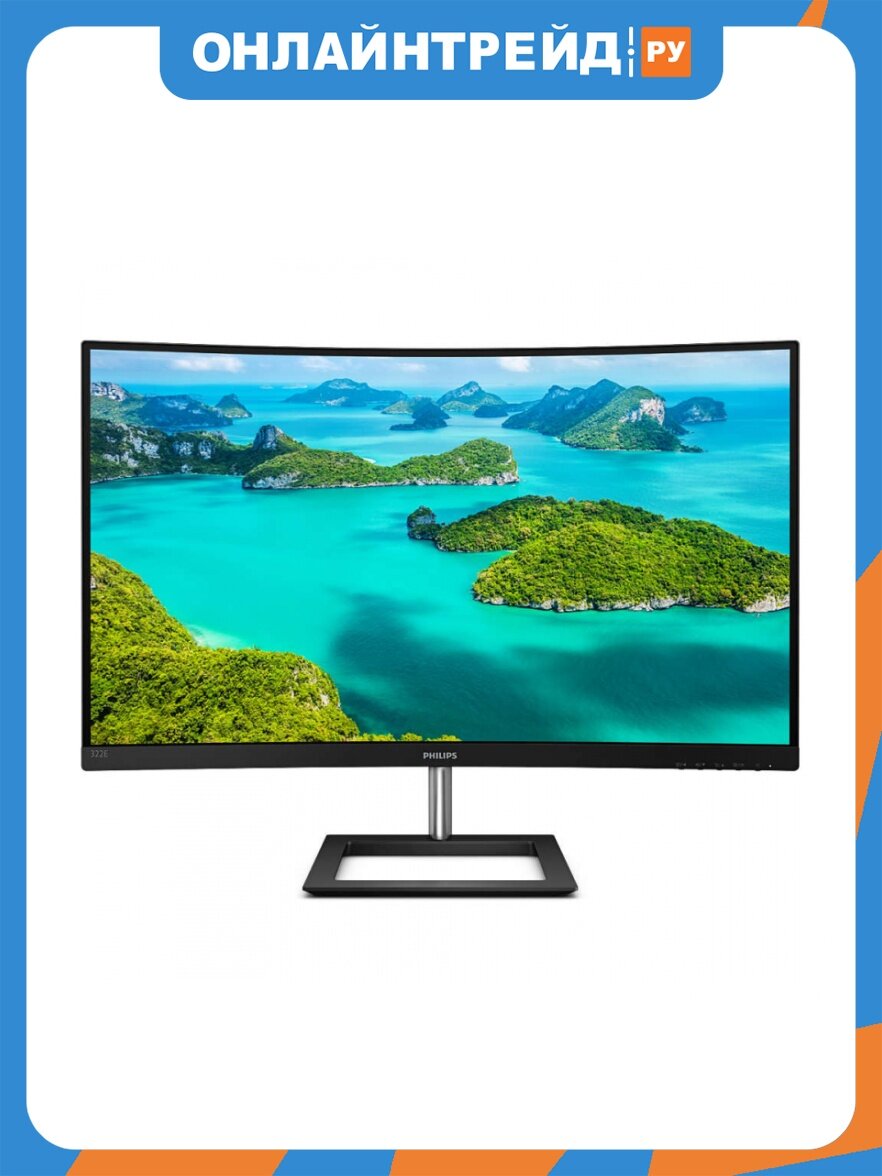 Монитор Philips 322E1C 31.5" black