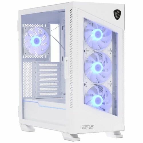 Компьютерный корпус MSI MPG VELOX 100R WHITE (306-7G18W24-HH9) белый - Midi Tower, ATX, USB 3.2 Gen 1 Type-A, USB 3.2 Gen 2 Type-C