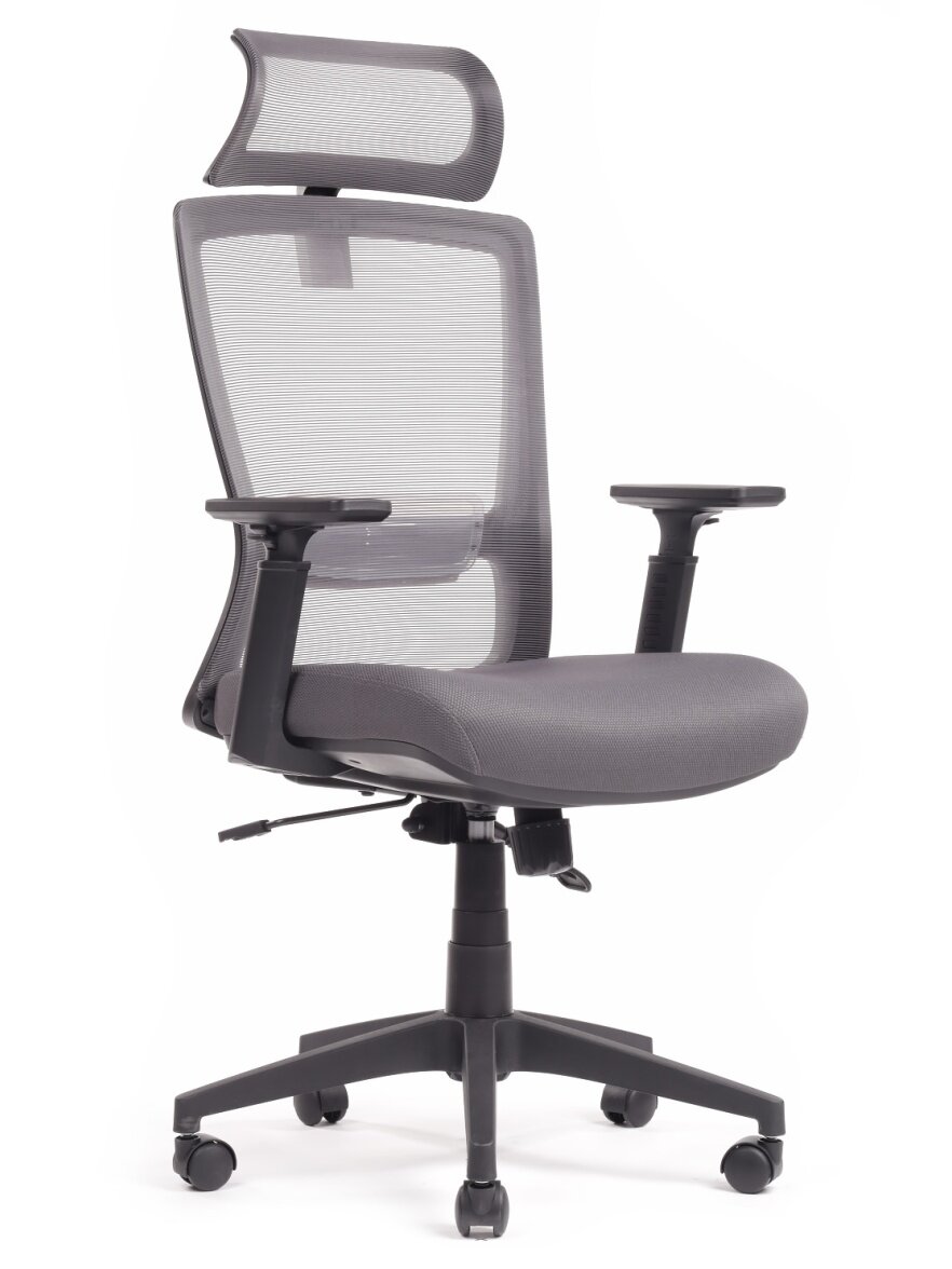 Кресло офисное Riva Chair RIVA DESIGN Line RCH W-202AC Серый