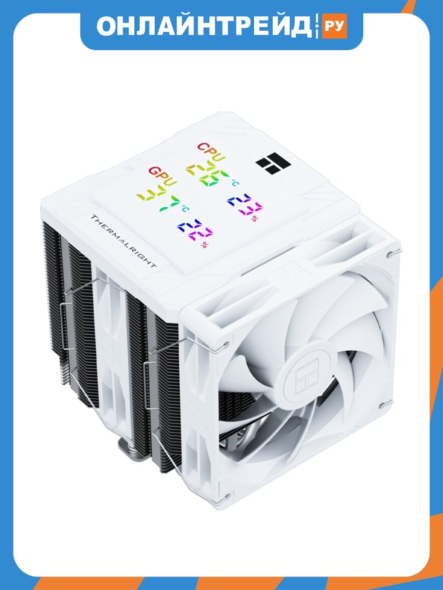 Кулер для процессора Thermalright Peerless Assassin 120 Digital WHITE (PA120-DIGITAL-WH)