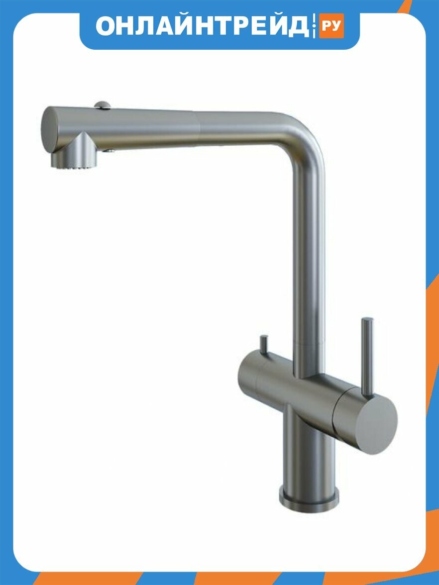 Смеситель для кухни Grandex Aqua Integra-SP 902049, сатин