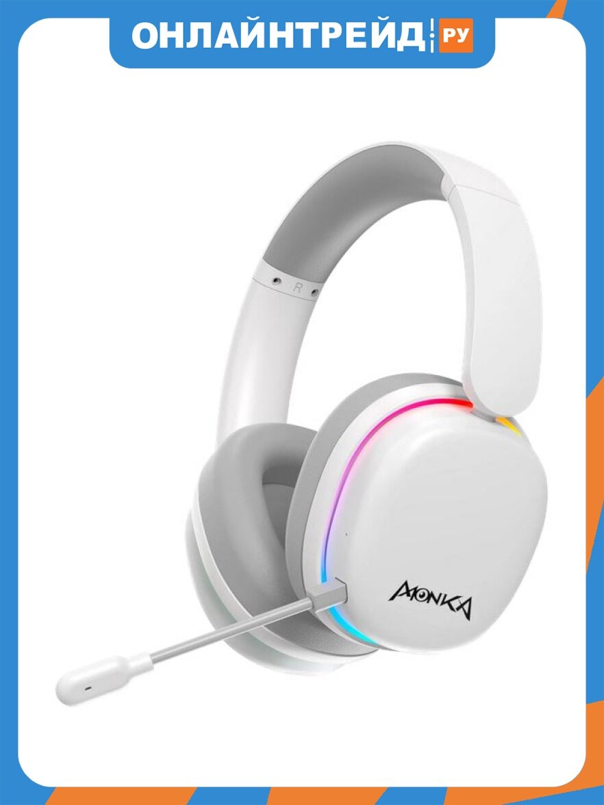Игровые наушники Marvo Monka Echo RS Белый