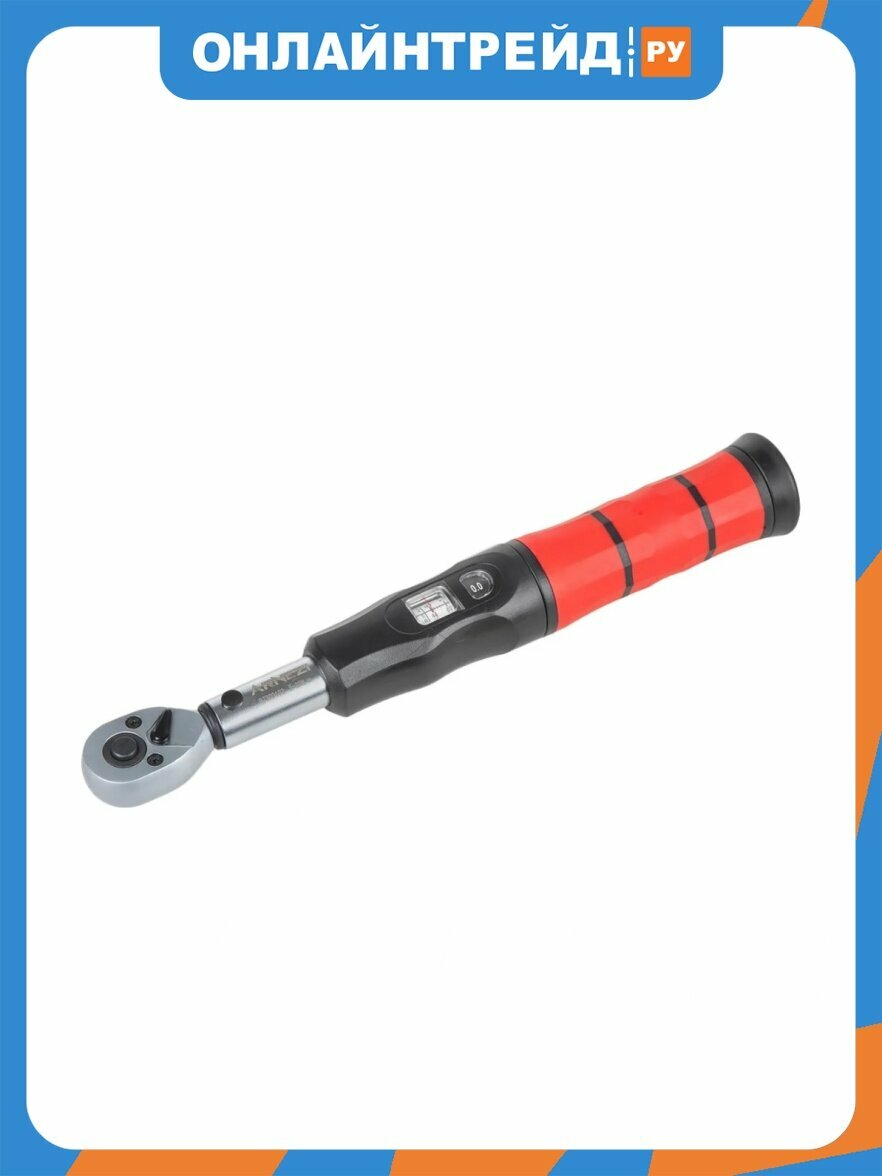 Ключ динамометрический Arnezi 1/4", 5-25 Нм, 72 зуба, длина 250 мм, с оптической шкалой, в кейсе, R7300102