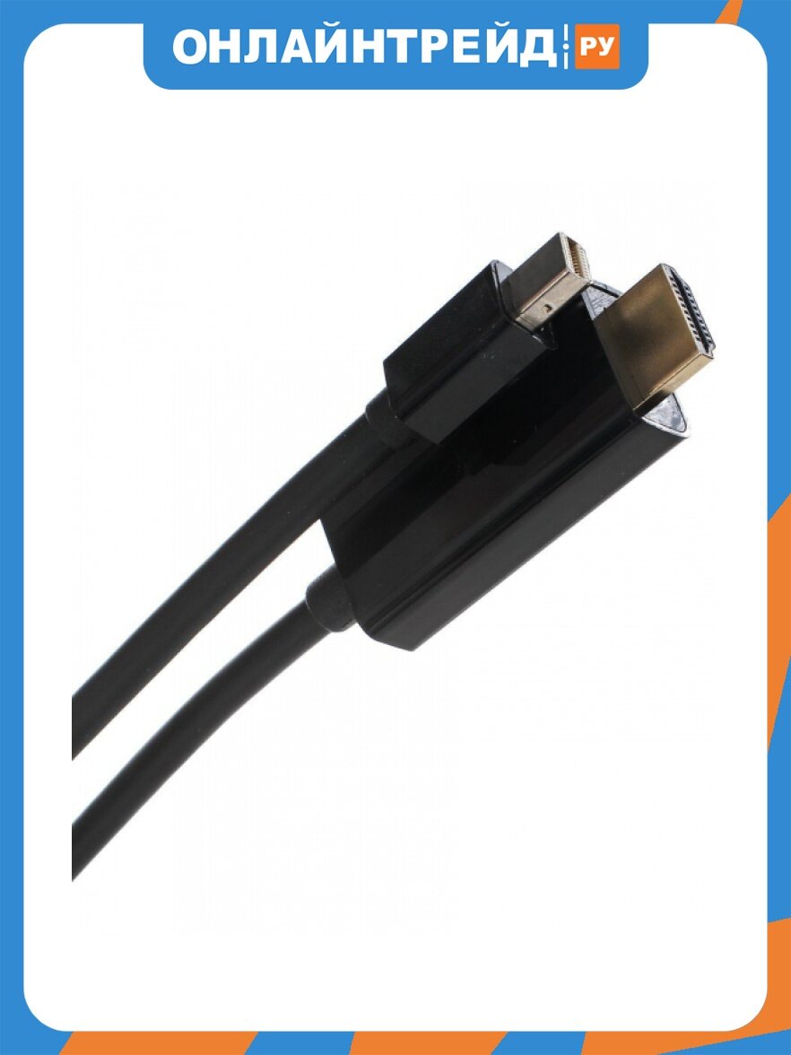 Кабель-переходник Vcom Mini DisplayPort M - HDMI M 1.8m (CG695-B)