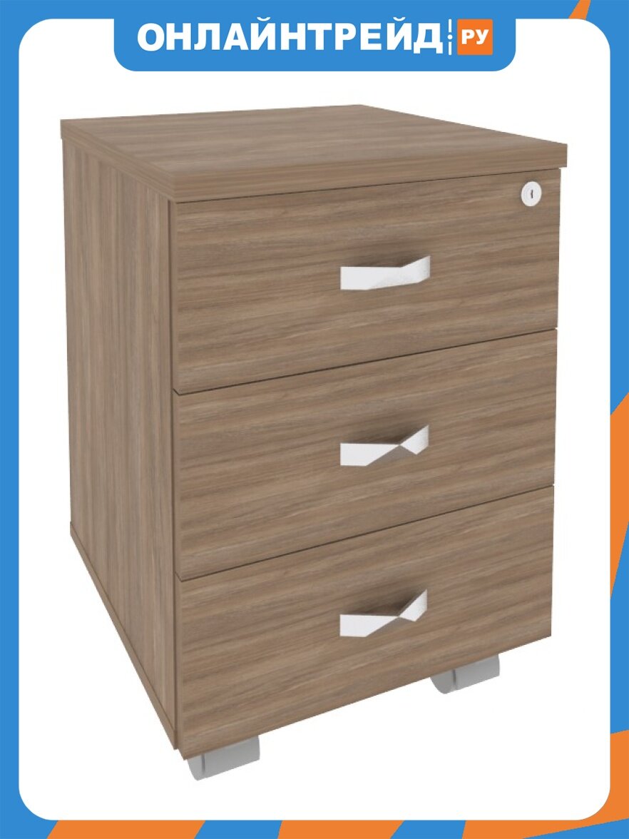 Тумба Riva CHAIR мобильная O. TM-3 Дуб аризона 432*460*611 Onix