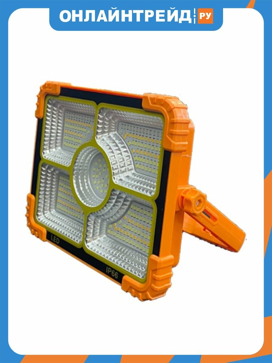 Прожектор Foton Lighting FL-LED Light-PAD SOLAR 100W 2700/4200/6400К 1500Лм на солнечной и аккум. батареях