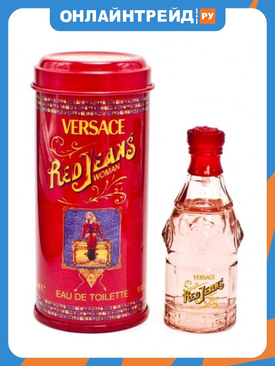 Женская туалетная вода Versace Red Jeans 75 мл