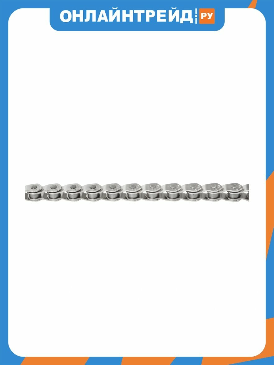 Kmc Цепь 5-303789 1/2"х1/8" 100зв. 9,4мм HL1 Wide Silver singlespeed повыш. прочности (до 1050кг) в пластик. коробке 1скор./BMX серебр.
