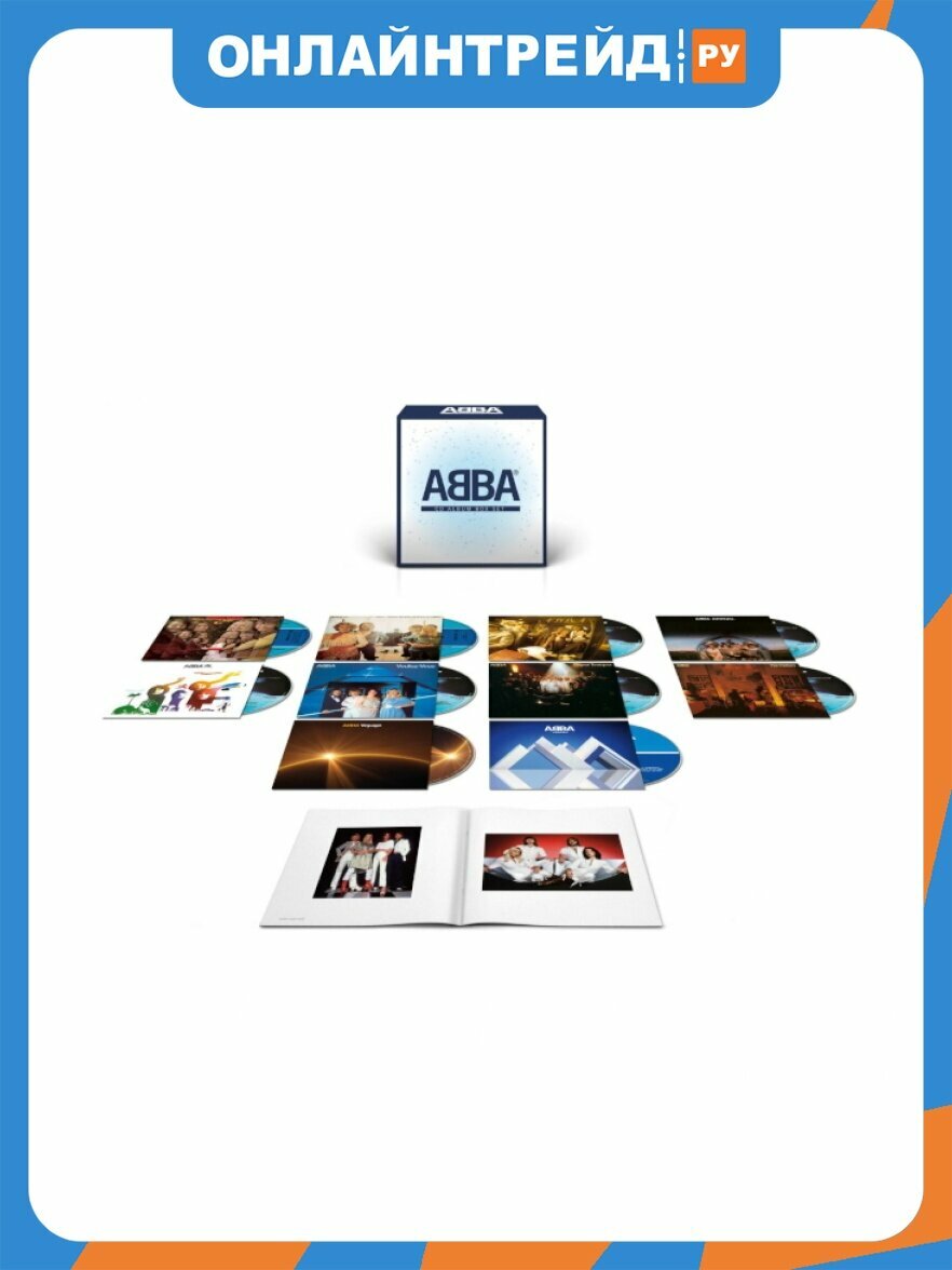 Компакт-диск Universal Music ABBA - The Studio Albums Box Set (Deluxe Edition)(10CD)