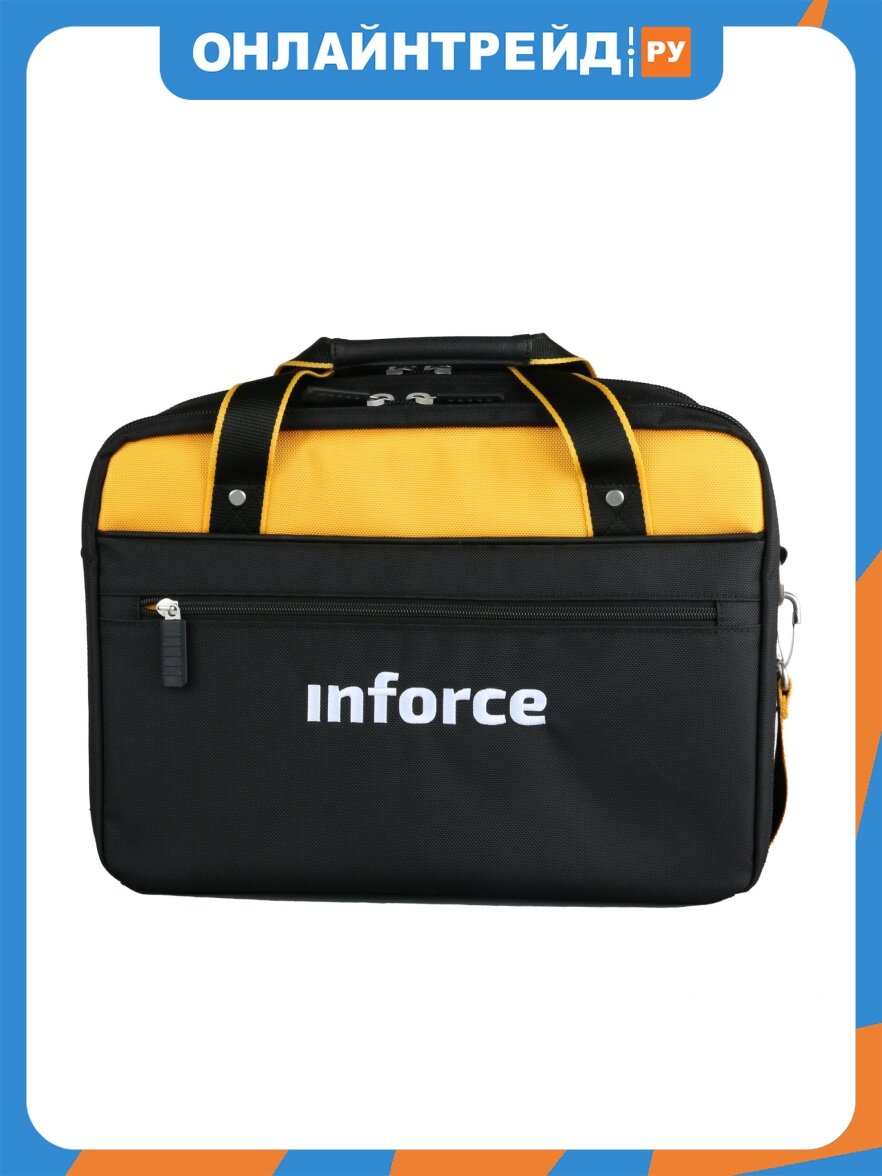 Сумка для инструмента и ноутбука с наплечным ремнем Inforce 23 кармана 11-25-15