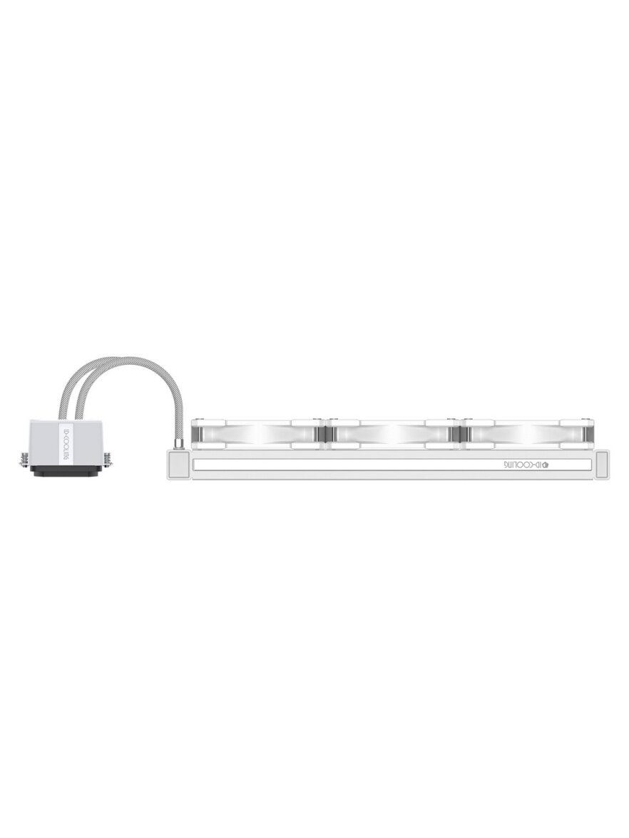 СВО для процессора Id-cooling DASHFLOW 360 BASIC WHITE — фото 1